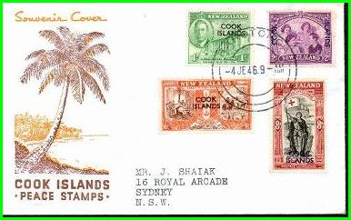 Philatelic Stamps of Cook Islands Covers